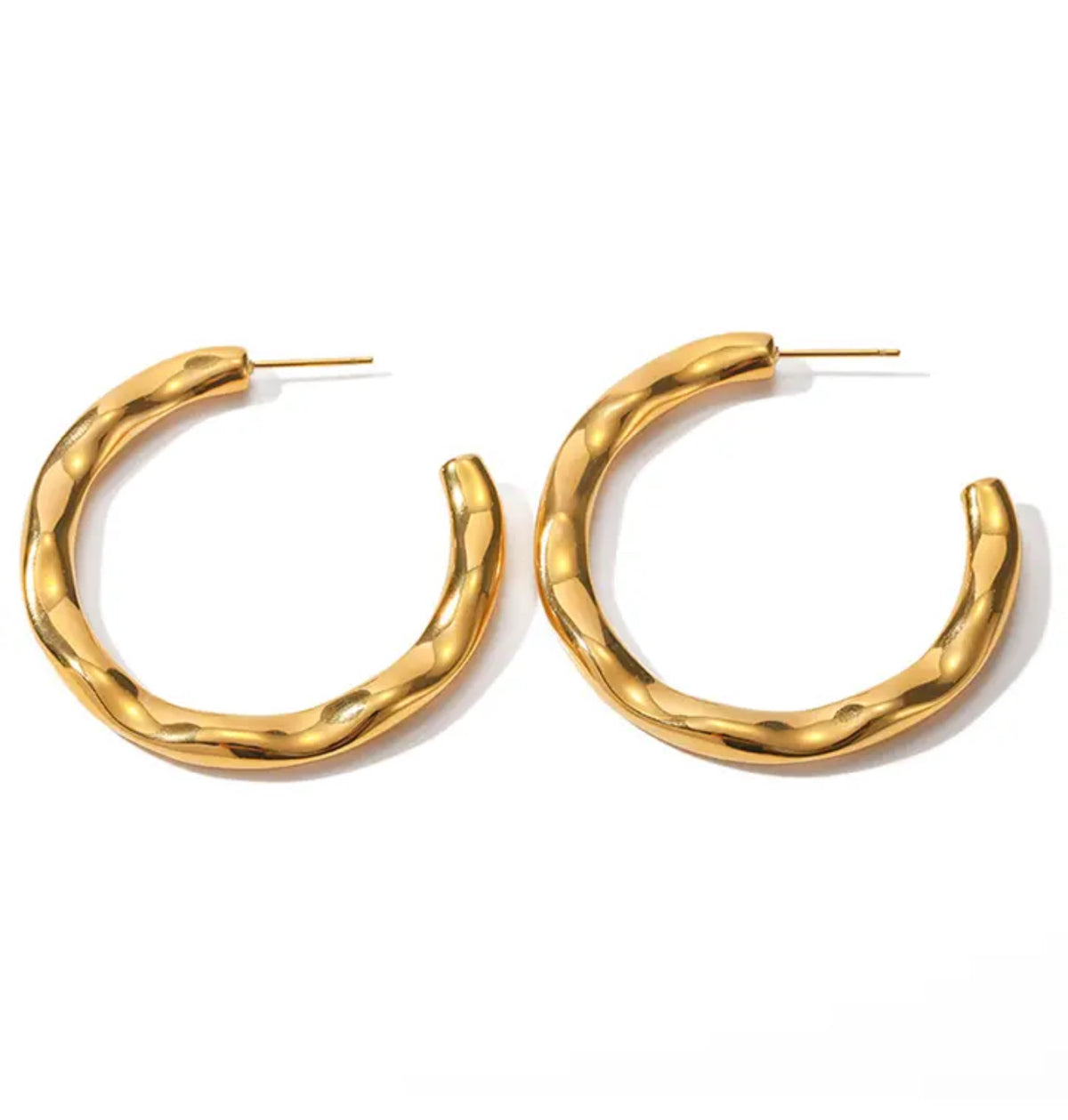 Jessica Hoop Earrings | Bridget Hudson